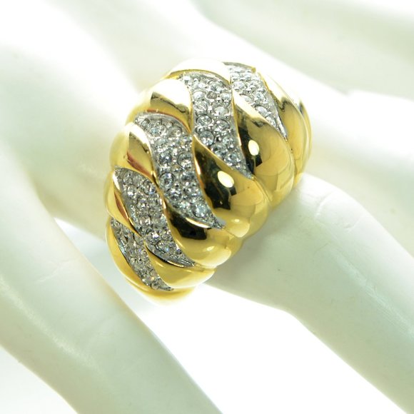 Kenneth Jay Lane | Jewelry | Kenneth Jay Lane Kjl Polished Gold Tone ...